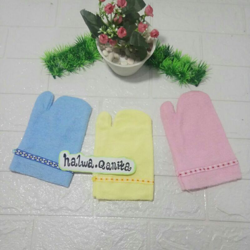 Jual Washlap Bayi Jari 2 Lapis Tebal Waslap Handuk Bayi Baru Lahir ...