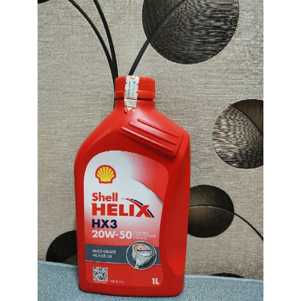 Jual Oli SHELL HELIX HX3 20W-50 | Shopee Indonesia