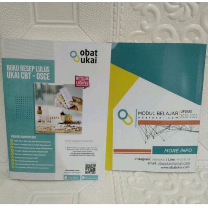 Jual Buku resep lulus ukai CBT-OSCE dan Modul Belajar Update 2021-2022 | Shopee Indonesia