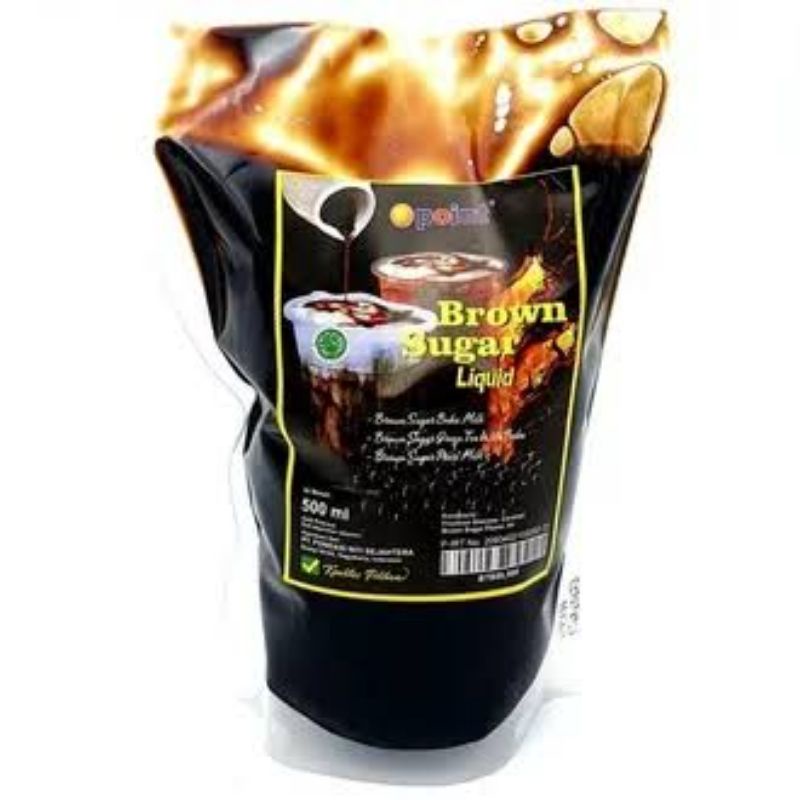 Jual Gula Aren Cair Point 500 ml / Liquid Palm Brown Sugar Kopi Boba ...