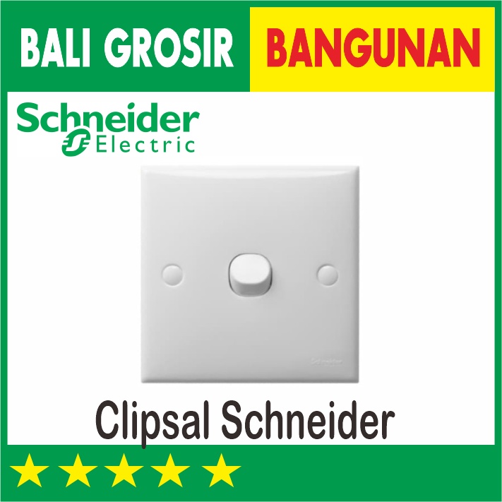 Jual CLIPSAL SCHNEIDER SAKLAR ENGKEL 1 GANG CLASSIC | Shopee Indonesia