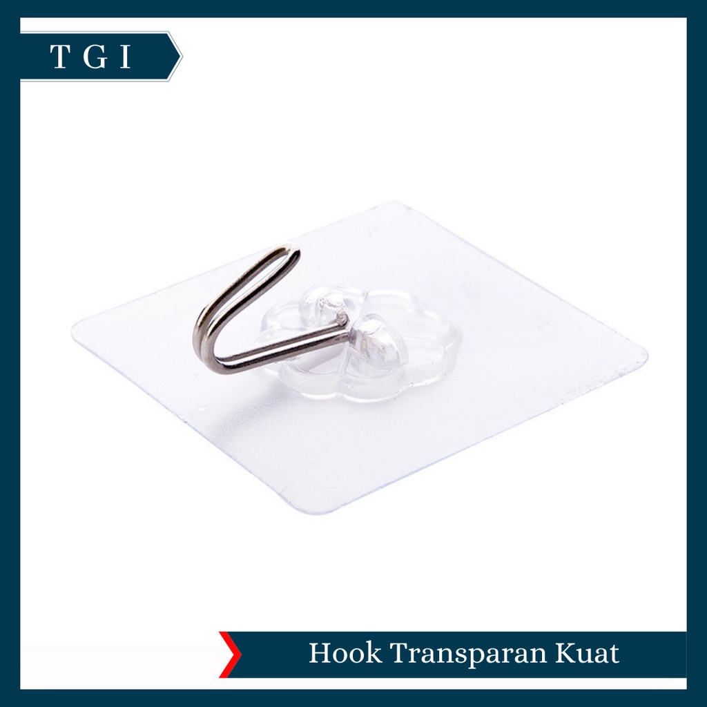 Jual TGI - GANTUNGAN HANGER TEMPEL HOOK AJAIB / PEREKAT DINDING KAIT ...