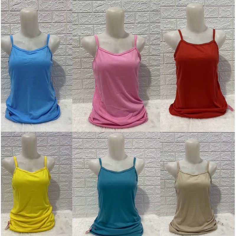 Jual Tank Top tali kecil/ Tank Top Jumbo | Shopee Indonesia