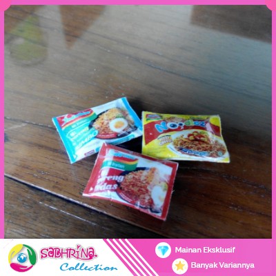 Jual Mini Kemasan Indomie Set - Pernik Makanan Boneka/Action Figure ...