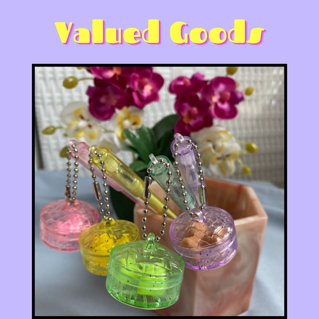 Jual Pulpen Gantungan Dimsum Bakcang - PINK HIJAU KUNING - pena lucu ...