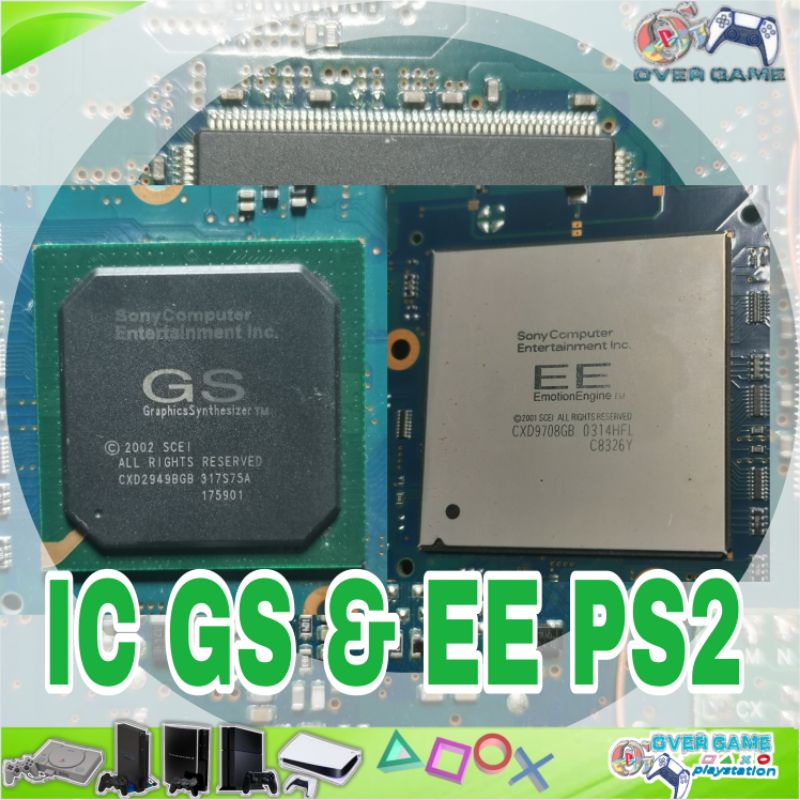 Jual IC GS DAN EE PS2 CABUTAN MESIN PS2 | Shopee Indonesia