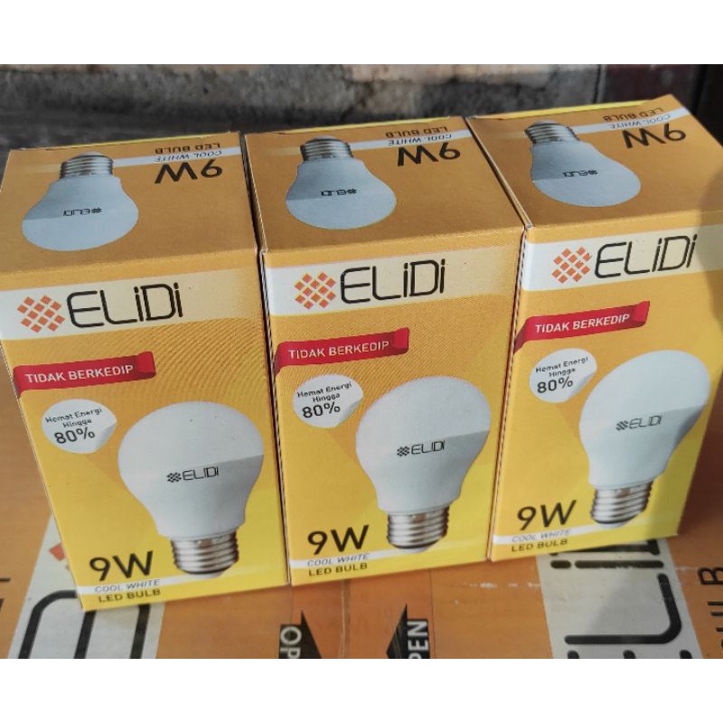 Jual LAMPU ELIDI 9W (BARU) | Shopee Indonesia