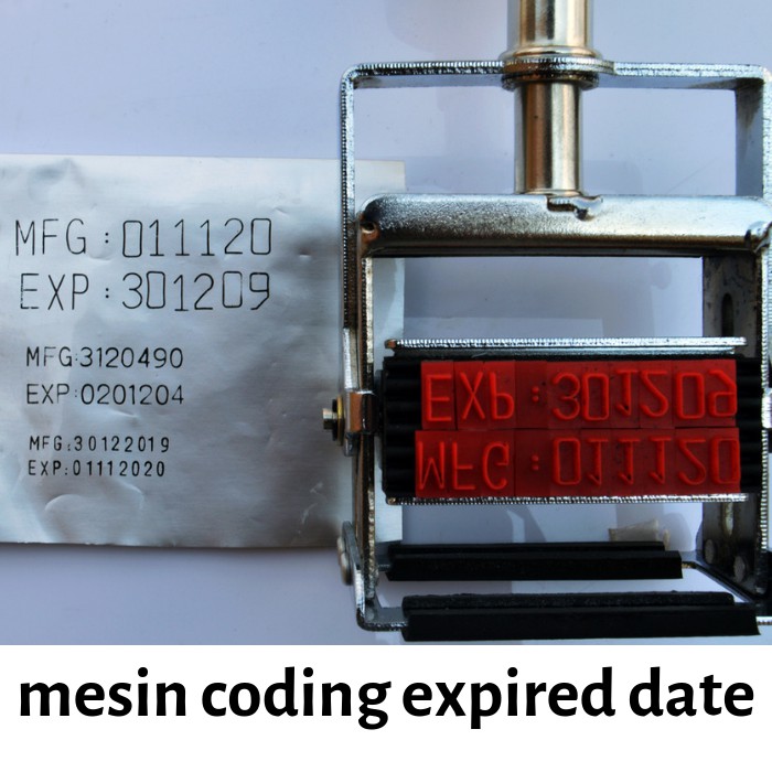 Jual Mesin Coding Expired Date Stempel Manual | Nichia Stamper | Shopee ...