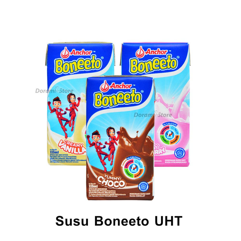 Jual Anchor Susu Boneeto UHT 4x115ml Kemasan Siap Minum | Shopee Indonesia