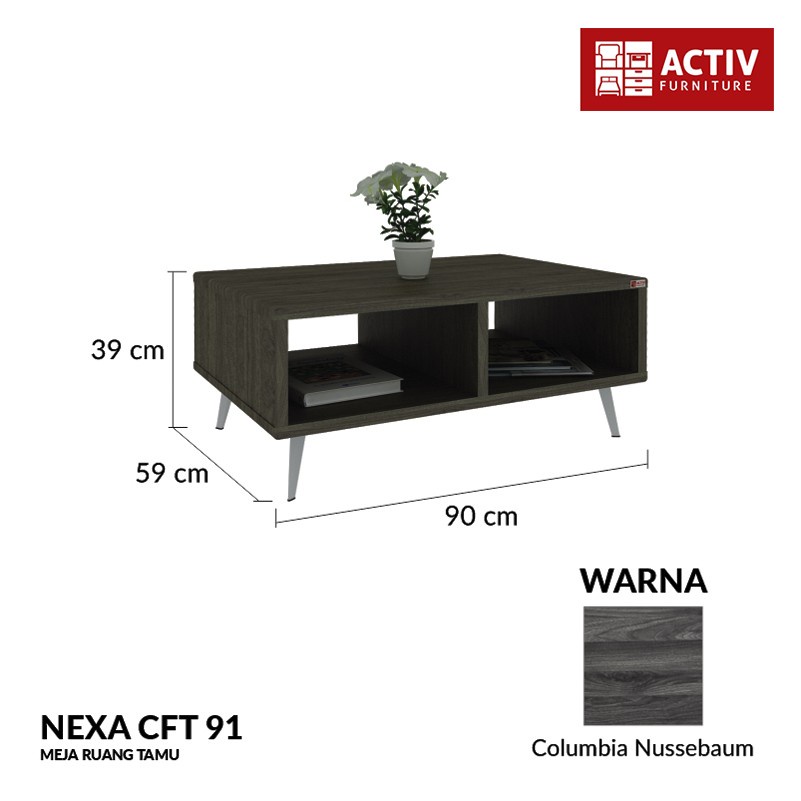 Jual MEJA TAMU Activ Meja Tamu Minimalis / Coffee Table / Meja Kopi ...