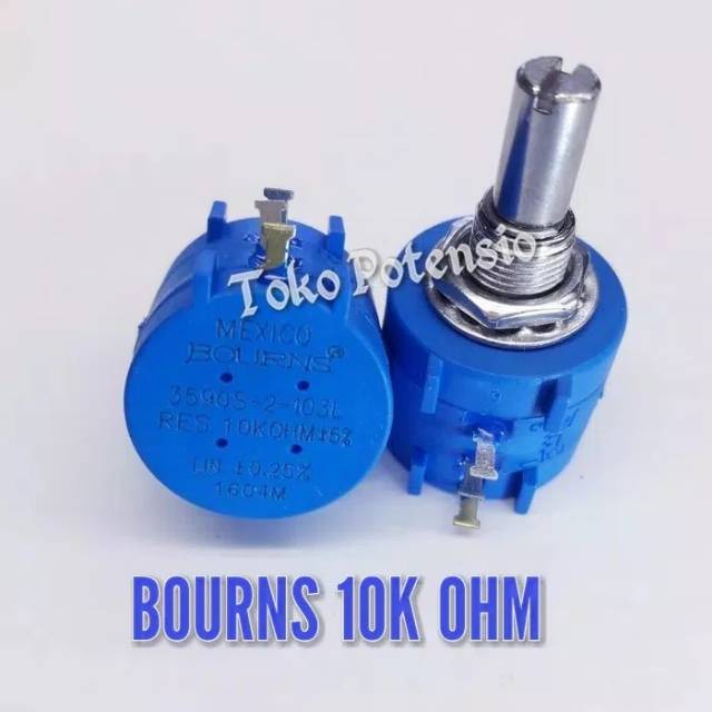 Jual POTENSIO BOURNS 10K 10xPUTARAN | Shopee Indonesia