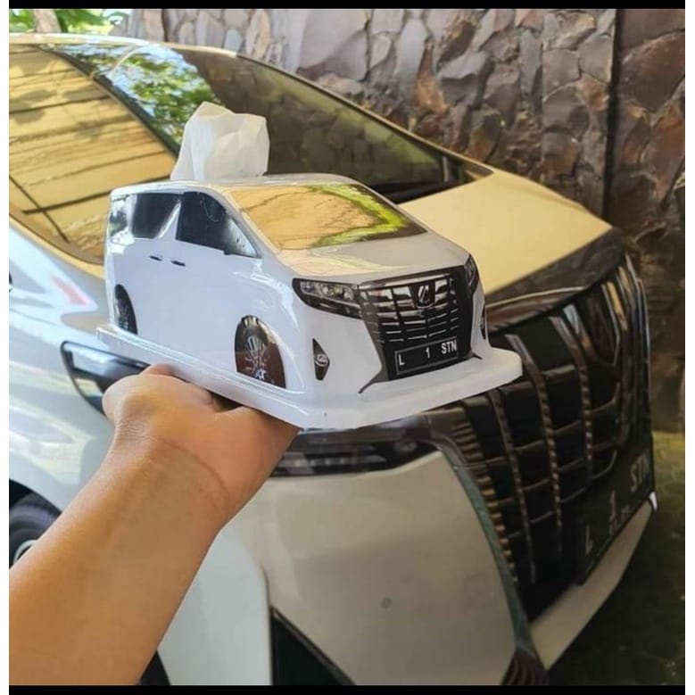 Jual Box tissue unik miniatur alphard | Shopee Indonesia