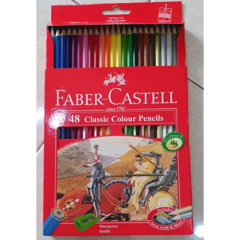Jual faber castell 48 classic colour pencils | Shopee Indonesia