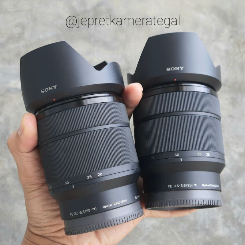 Jual NEW 99% NO JAMUR LENSA KIT SONY FE 28-70MM DAN FE 28-60MM COPOTAN ...