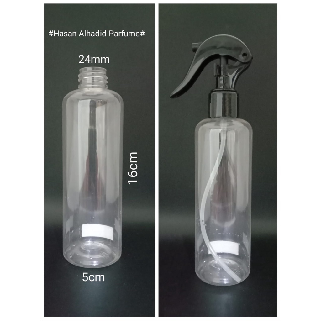 Jual Botol Plastik PET Bening Traiger Spray Ukuran 250ml Harga Untuk ...