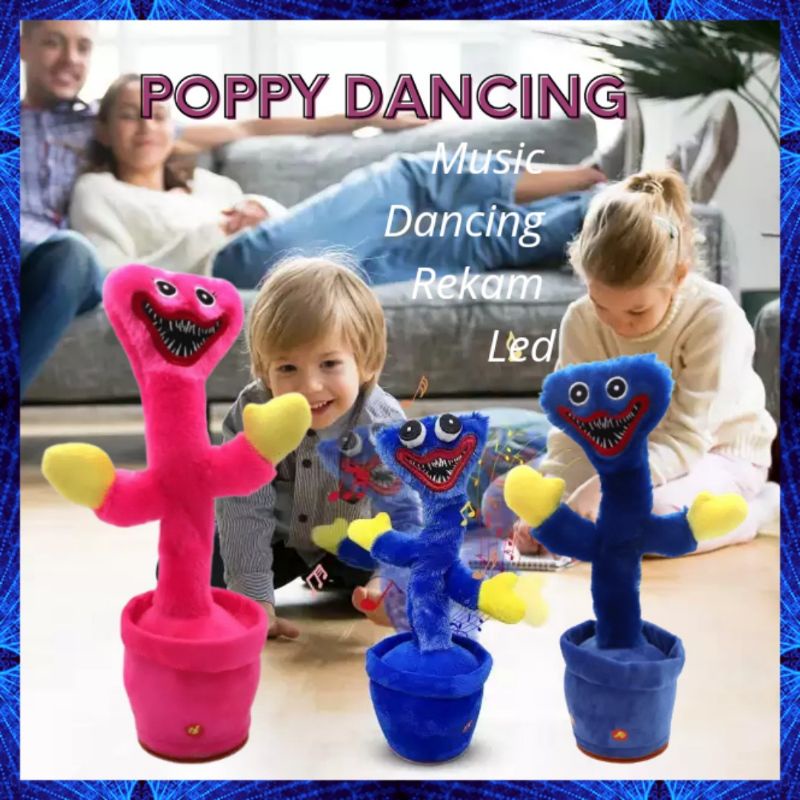 Jual Boneka Poppy Waktu Bermain Boneka Mainan Huggy Wuggy Menari ...