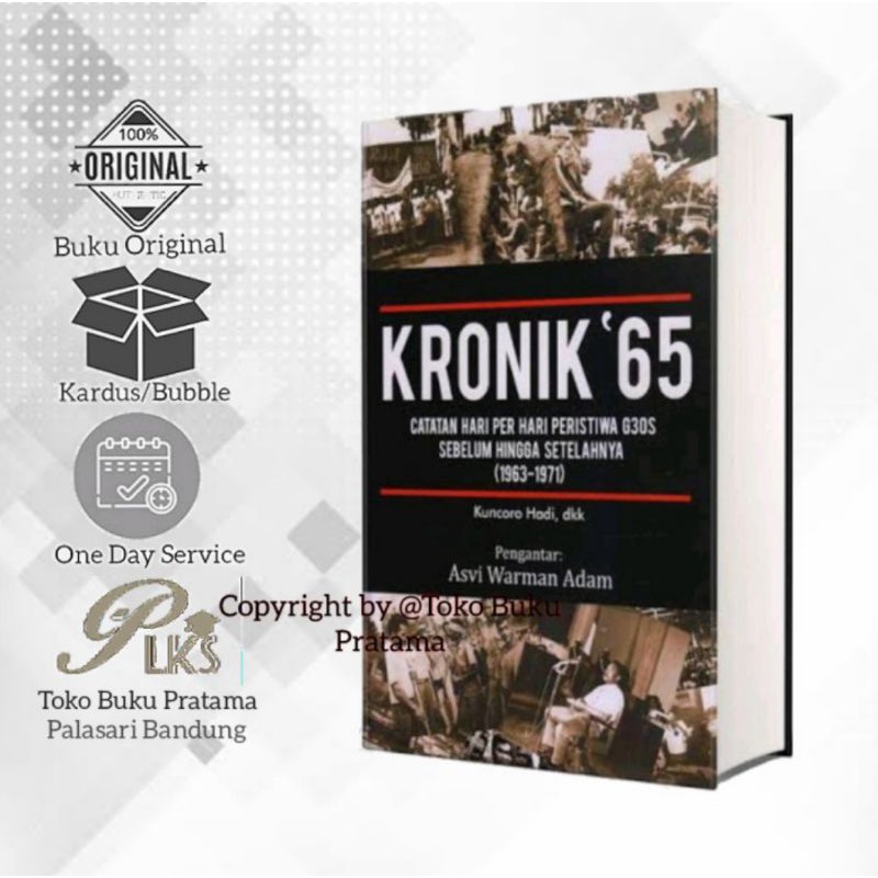 Jual Buku Kronik'65 Catatan Hari Per Hari Peristiwa G30S PKI - ORI | Shopee Indonesia