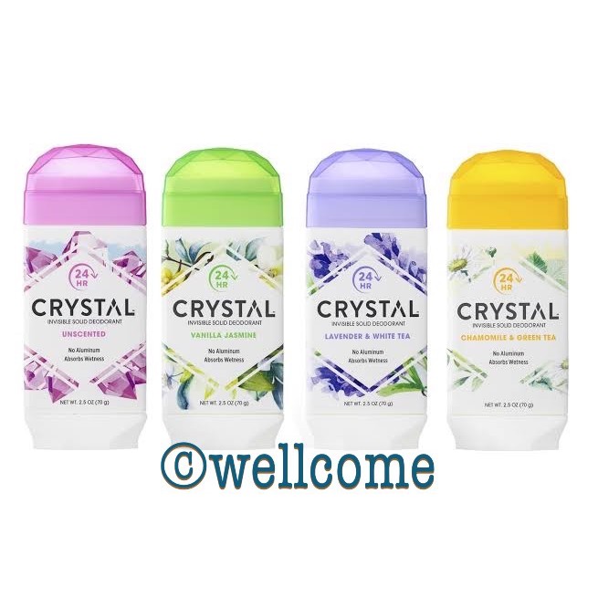 Jual CRYSTAL BODY DEODORANT NATURAL DEODORANT 70 gr | Shopee Indonesia
