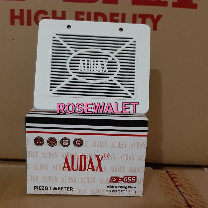 Jual AUDAX AX 65 S PUTIH TWEETER WALET ORIGINAL | Shopee Indonesia