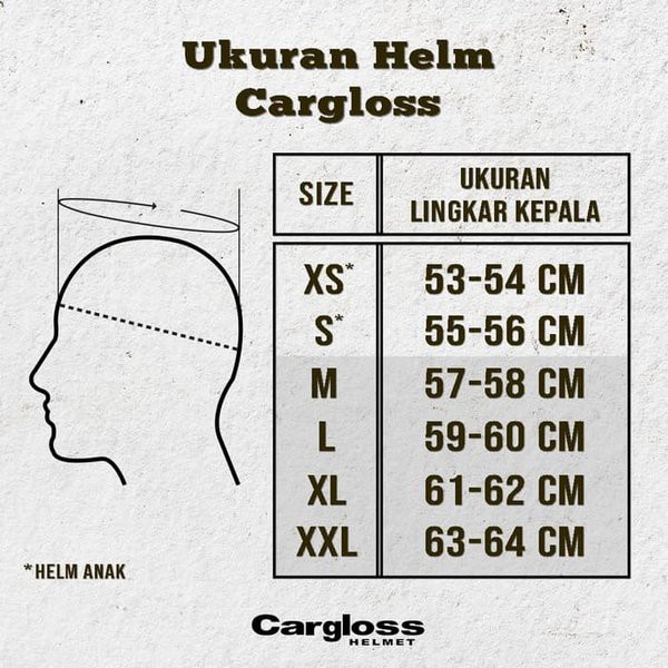 Jual Turun Harga !! HELM BOGO CARGLOSS HELM STYLISH DOFF PELINDUNG ...