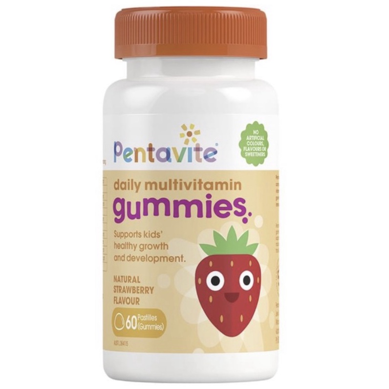 Jual Pentavite Daily Multivitamin Immune Calcium + Vitamin D3 Kids 60 ...