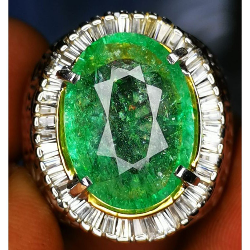 Jual Batu permata natural emerald beryl zamrud colombia | Shopee Indonesia