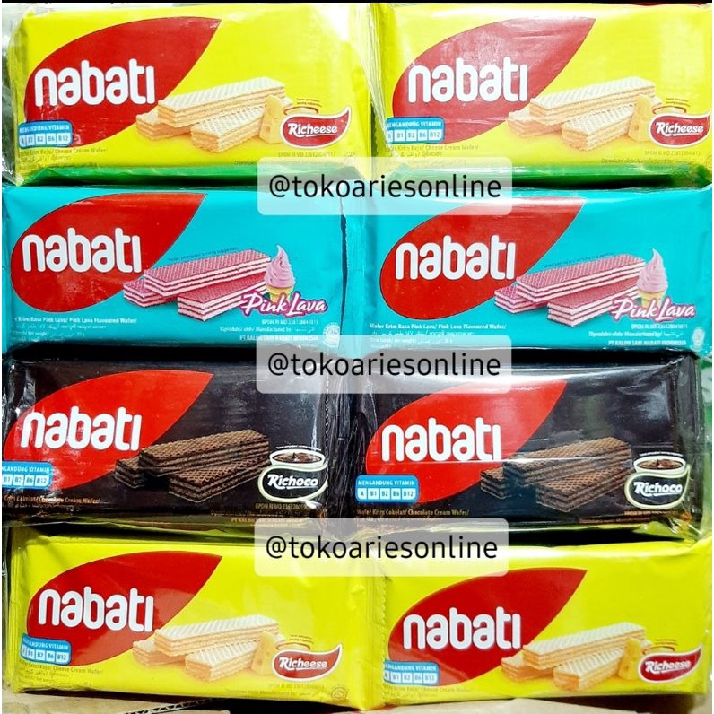 Jual Nabati Wafer 16 gram (isi 10 Pcs) | Shopee Indonesia
