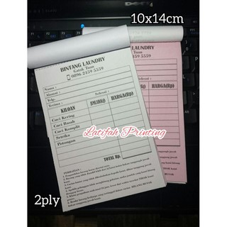 Jual nota penjualan/nota rangkap/nota hitam putih/nota kontan/nota ...