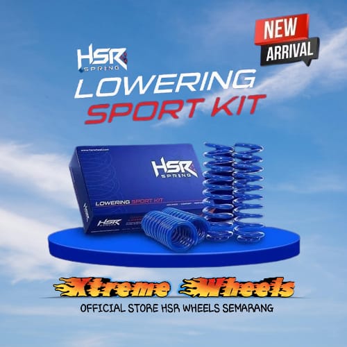 Jual PER CEPER HSR BIRU LOWERING KIT HSR BLUE HONDA CIVIC TURBO 2016 ...