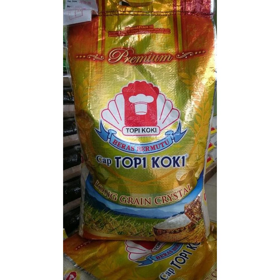 Jual BERAS PREMIUM CAP TOPI KOKI 10KG | Shopee Indonesia