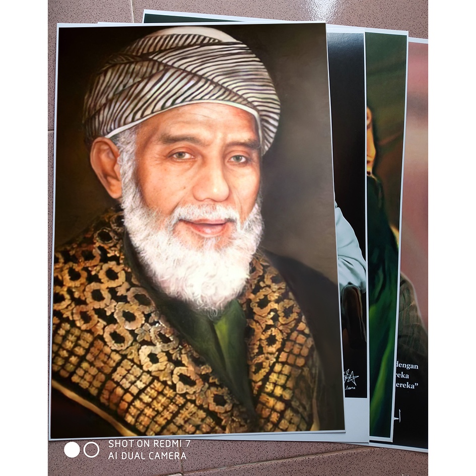 Jual POSTER UKURAN 40X60CM ABUYA DIMYATI BAHAN LUSTER UV AWET ANTI ...