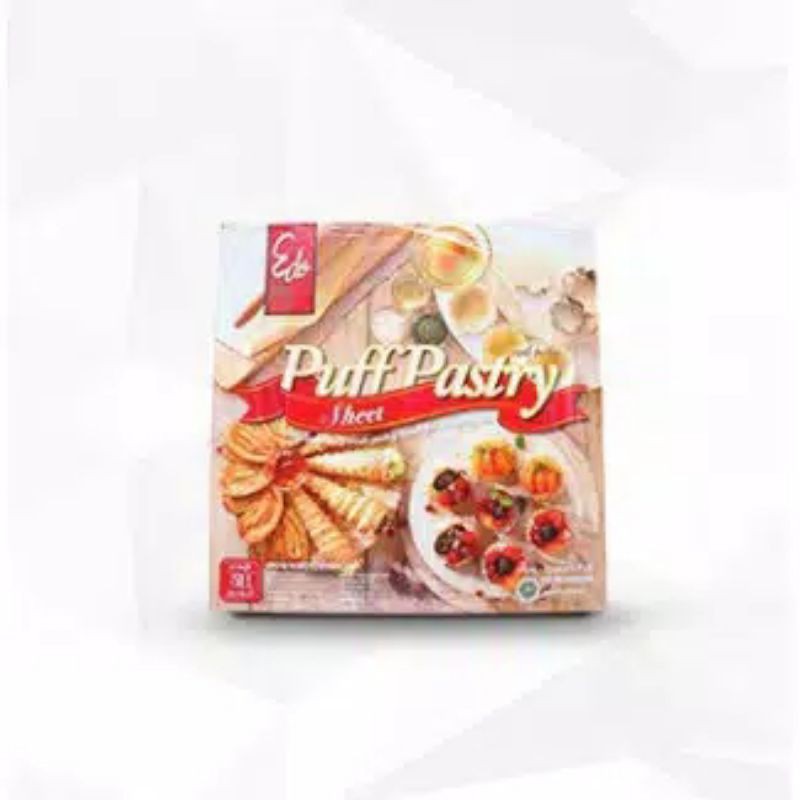 Jual Edo Puff Pastry Sheet 750gr (lembar adonan pastry) | Shopee Indonesia