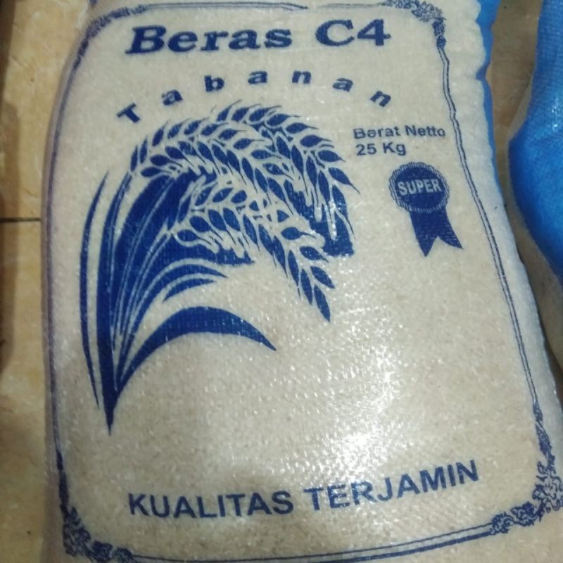 Jual Beras C4 Tabanan 25 kg | Shopee Indonesia