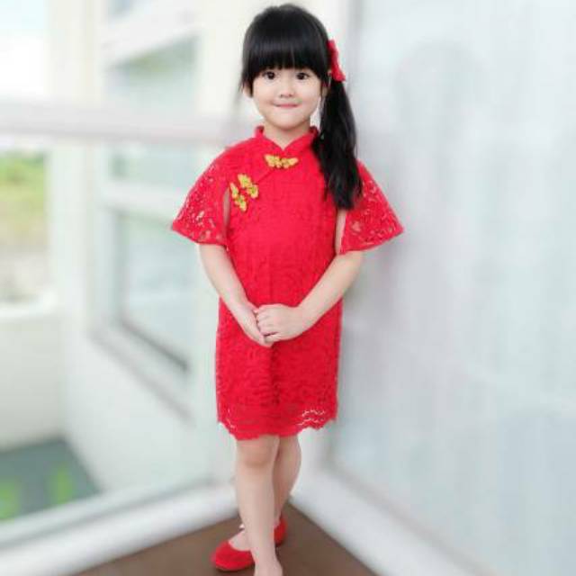 Jual Ethnickidswear - Mei Hua Cheongsam Anak / Cheongsam Dress / Qipao ...