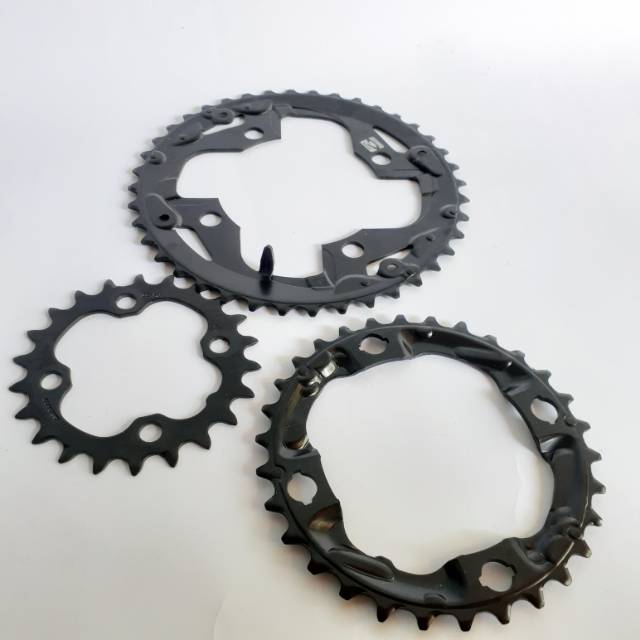 Jual Chainring Shimano Mt300 Crank Acera 22-30-40t not deckas zrace zee ...