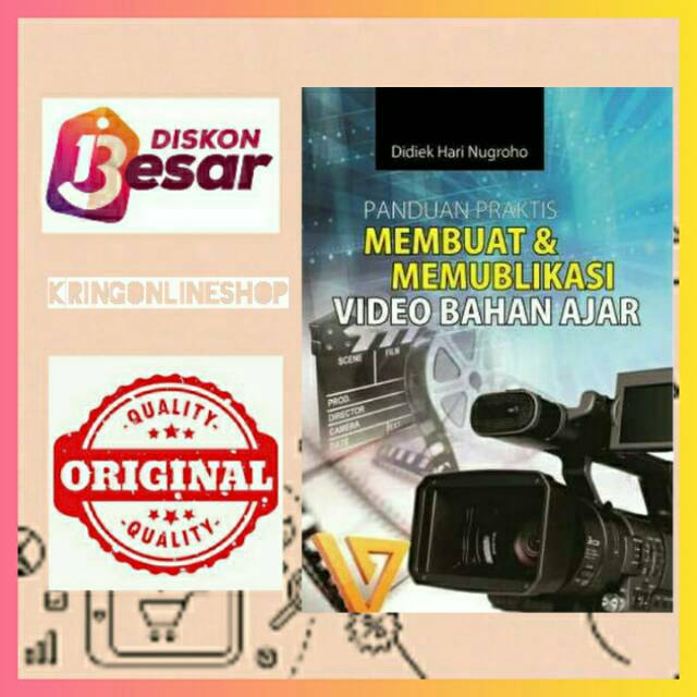Jual Buku Panduan Praktis Membuat & Memublikasi Video Bahan Ajar ...