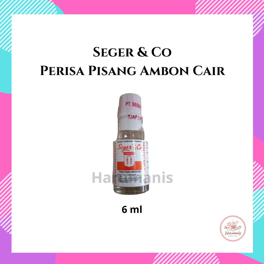 Jual Essence Pisang Ambon cap Dua Anting Seger & Co 6ml | Shopee Indonesia