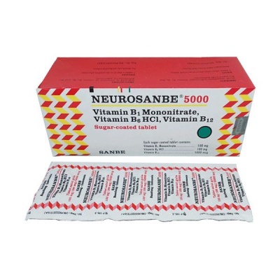 Jual Neurosanbe 5000 Strip 10tablet / Vitamin Saraf / Kesemutan ...