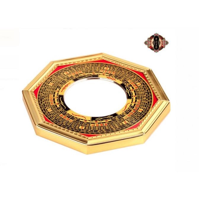 Jual +++++] Kaca Ba Gua Patkua Cermin Cembung Cekung Fengshui Emas ...