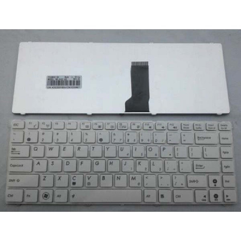 Jual Keyboard Asus A42 A42j K42 K42D K42J K42F X44 X44H X42 White | Shopee Indonesia