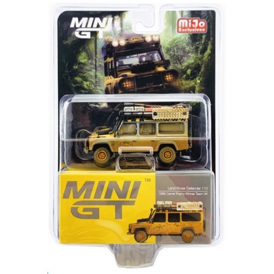 Jual MINI GT 221 Land Rover Defender 110 Team Camel Dirty MIJO CHASE ...