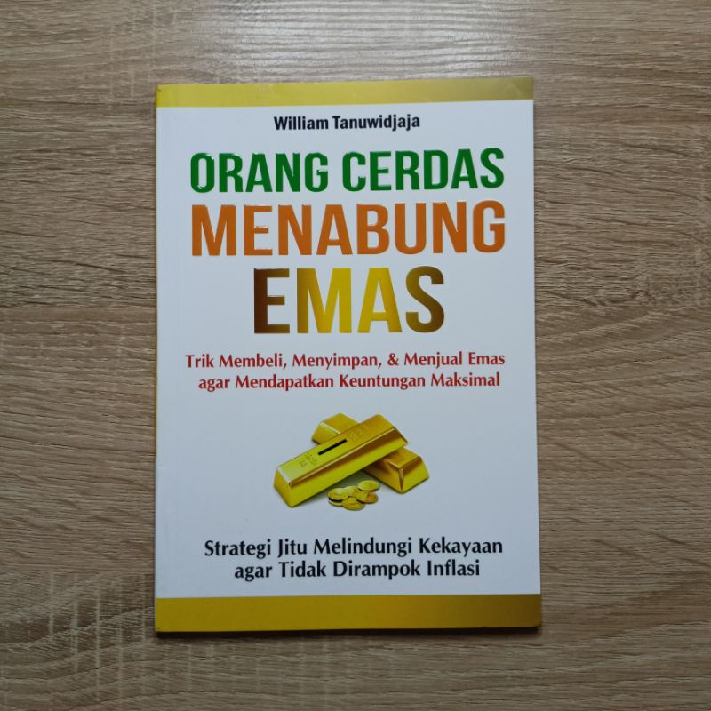 Jual Buku Bisnis: Orang Cerdas Menabung Emas | Shopee Indonesia Jual Buku Bisnis: Orang Cerdas Menabung Emas | Shopee Indonesia