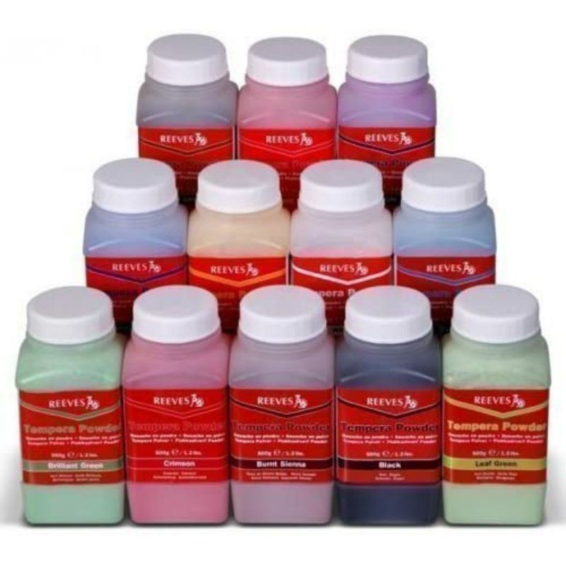 Jual REEVES TEMPERA POWDER 500GR | Shopee Indonesia