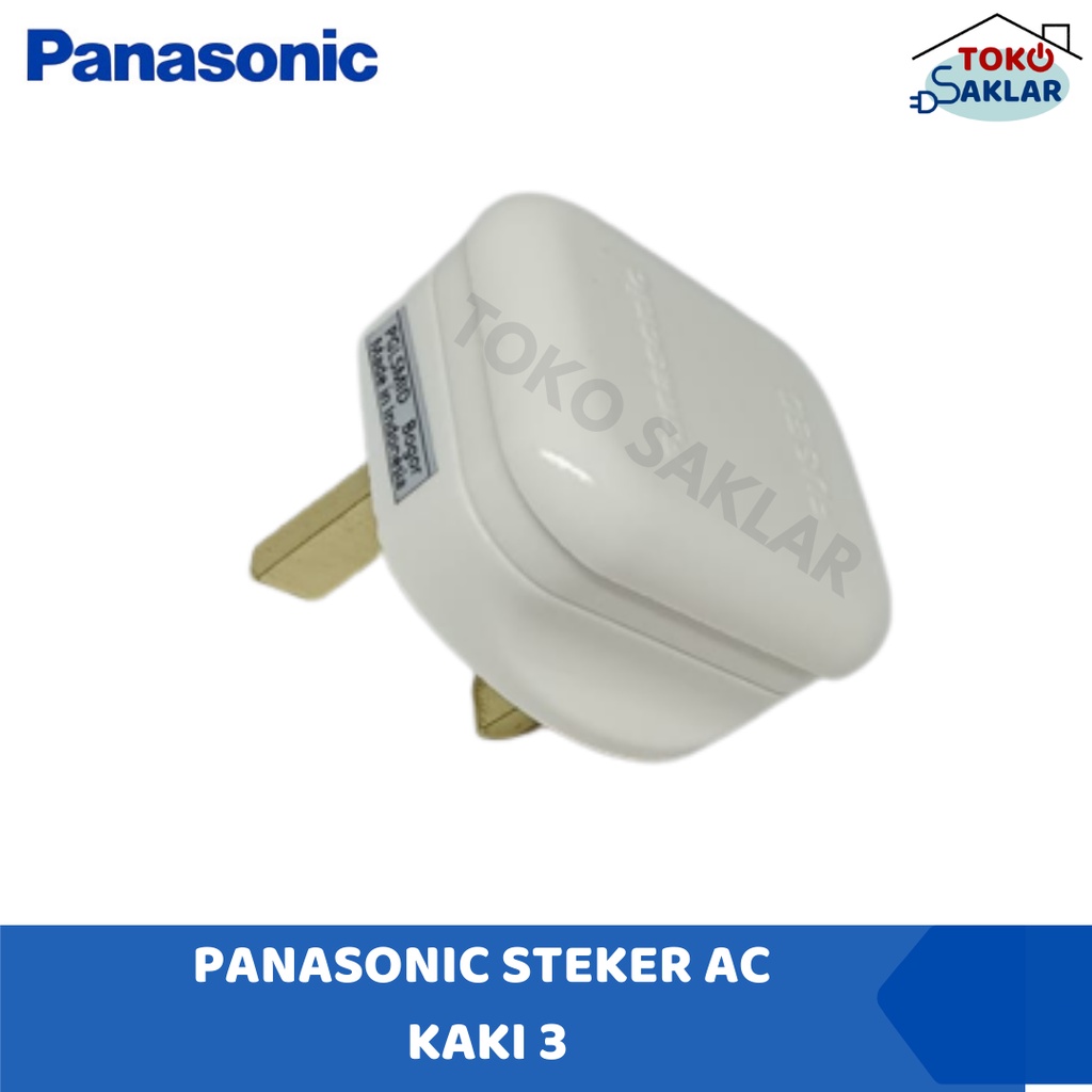 Jual Panasonic Steker AC Kaki 3 | Shopee Indonesia
