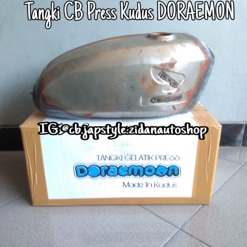 Jual Tangki CB 100 press Kudus SULTAN atau DORAEMON Tengki CB Gelatik ...