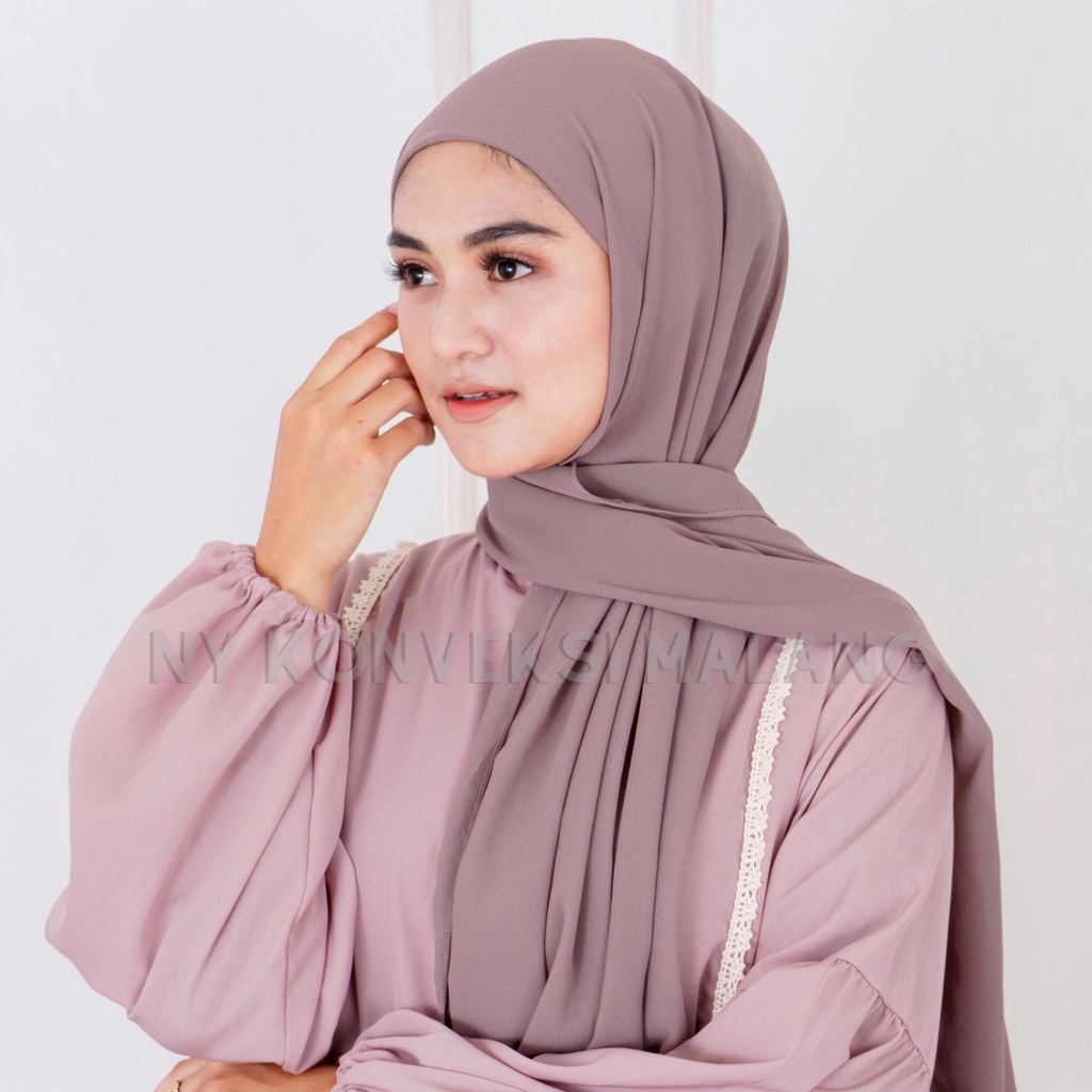 Jual PASMINA INNER / PASHMINA INNER / PASMINA 2 in 1 CERUTY BABYDOLL | Shopee Indonesia