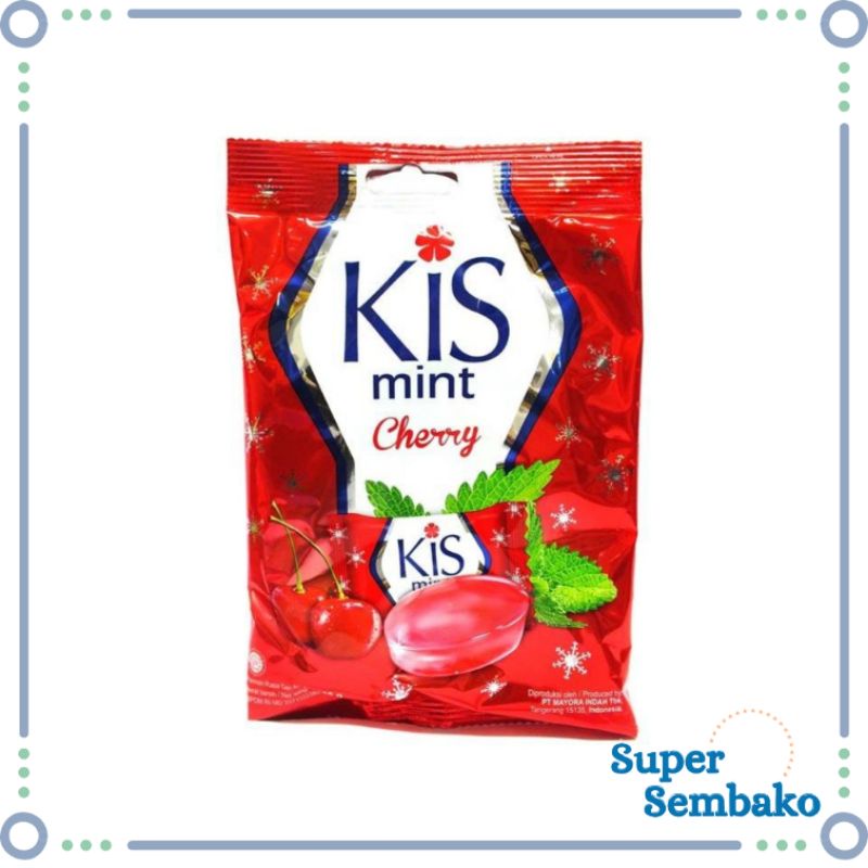 Jual PERMEN KIS MINT CHERRY 125gr ISI 54 BUTIR PCS LEBIH BANYAK | Shopee Indonesia