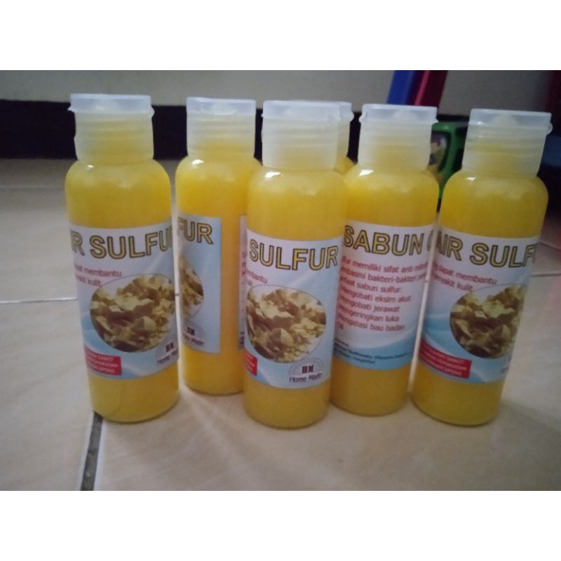 Jual sabun belerang cair original isi 10 botol kemasan 100ml cod ...