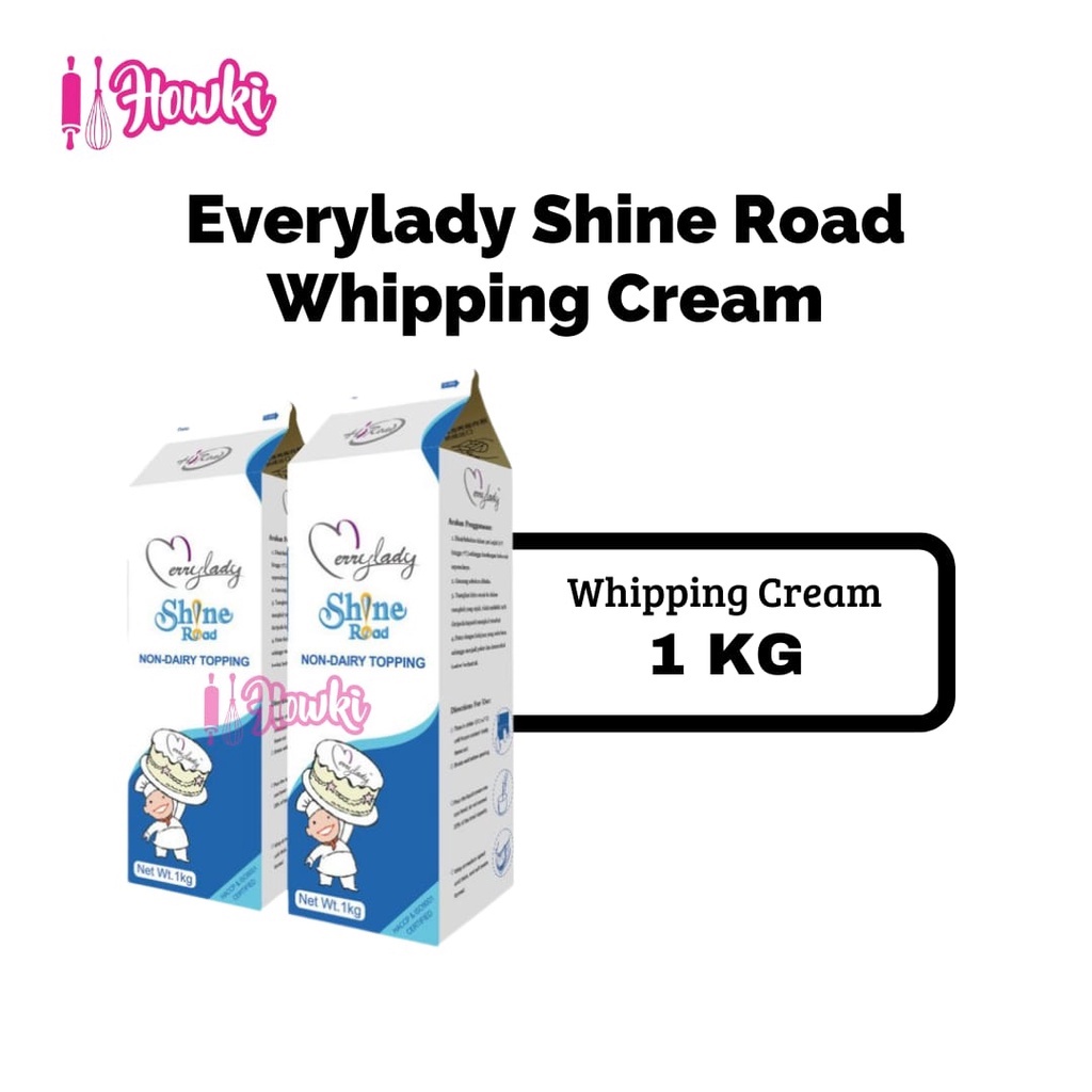 Jual Everylady Shine Road Whipping Cream 1KG | Shopee Indonesia