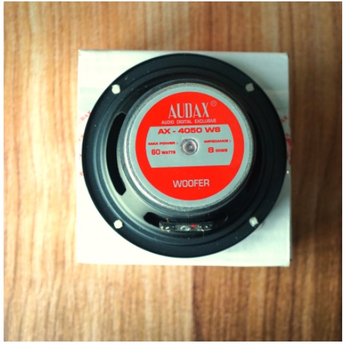 Jual Original Speaker 4 Inch 8 Ohm 60 Watt Woofer Audax AX-4050 W8 4 ...